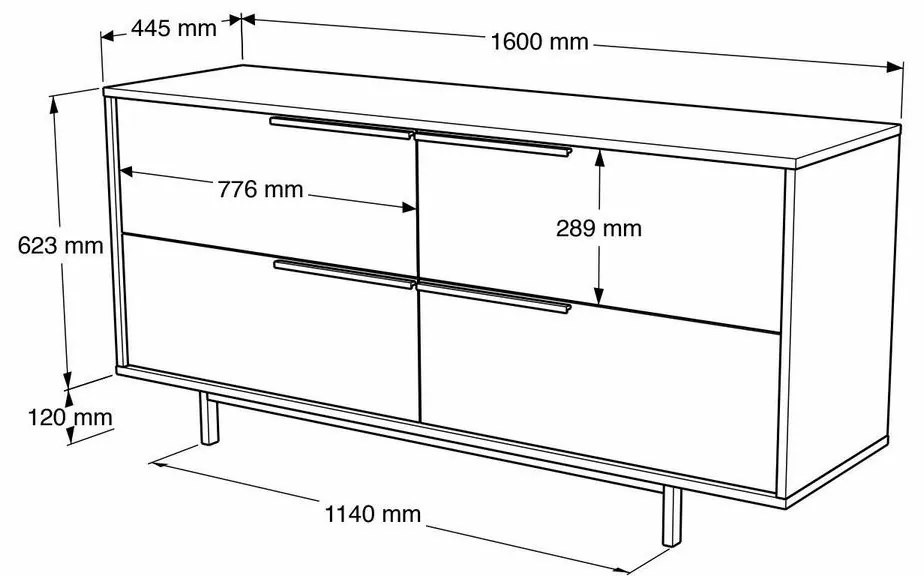 Skříňka Onu Walnut