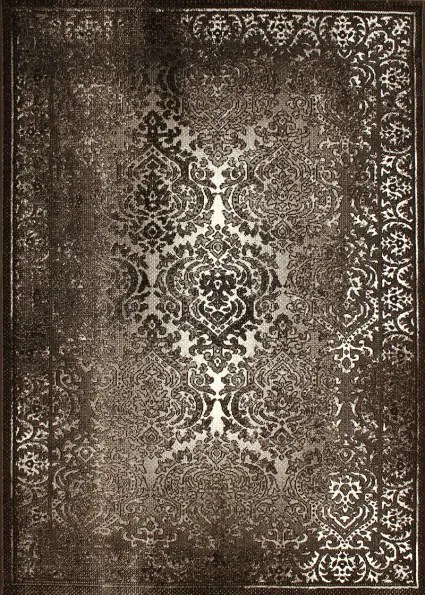 Makro Abra Kusový koberec VINTAGE 484 PURPLE hnědý 60 x 100