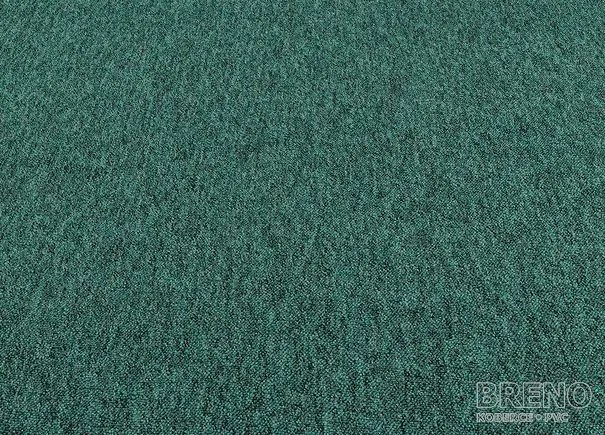 Breno Metrážový koberec IMAGO 42 zelený, šíře 400 cm, Vícebarevné/Zelená