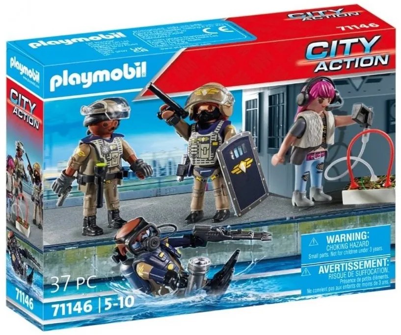 Stavebnice playmobil 71146 sada figurek speciální jednotky