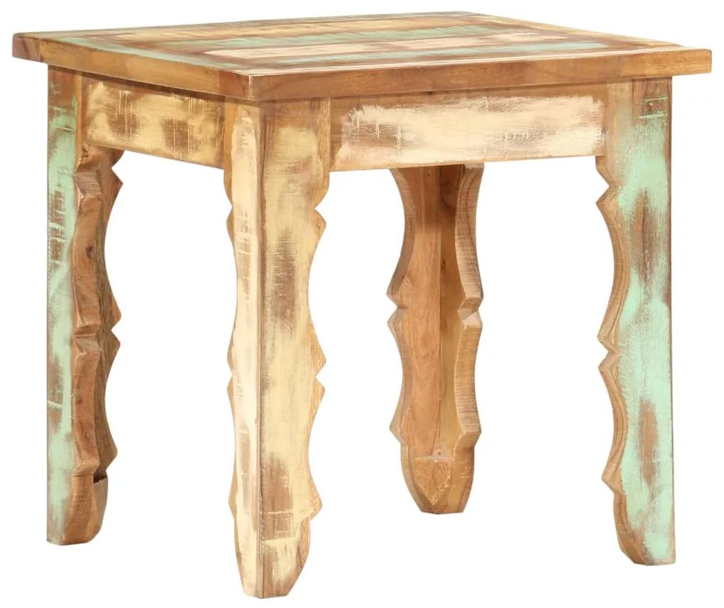 286486 vidaXL Konferenční stolek 40 x 40 x 40 cm masivní recyklované dřevo