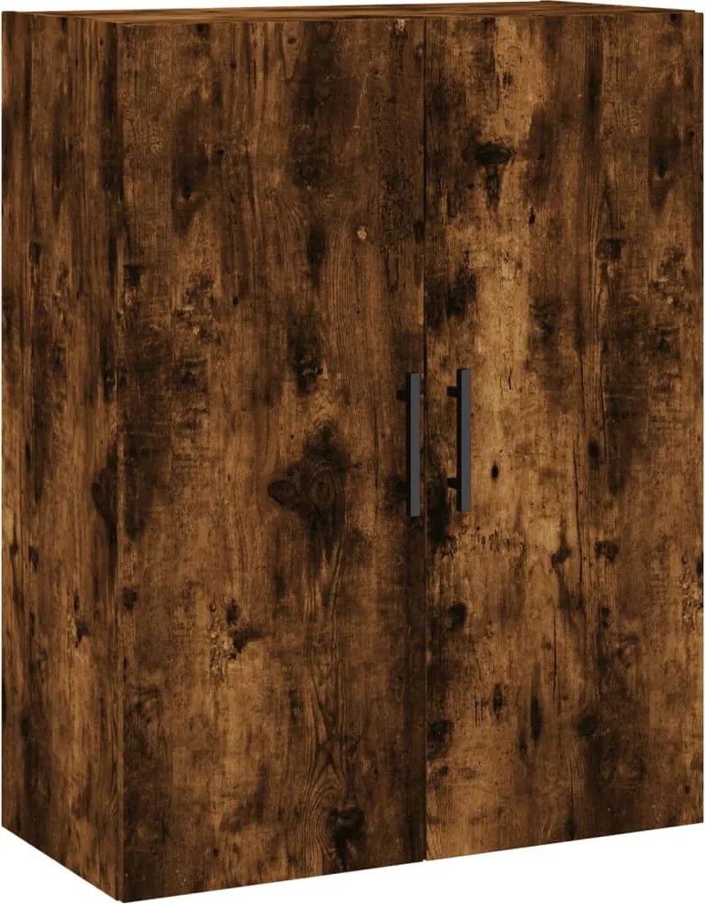 Skříň highboard kouřový dub 69,5 x 34 x 180 cm kompozitní dřevo 3195704
