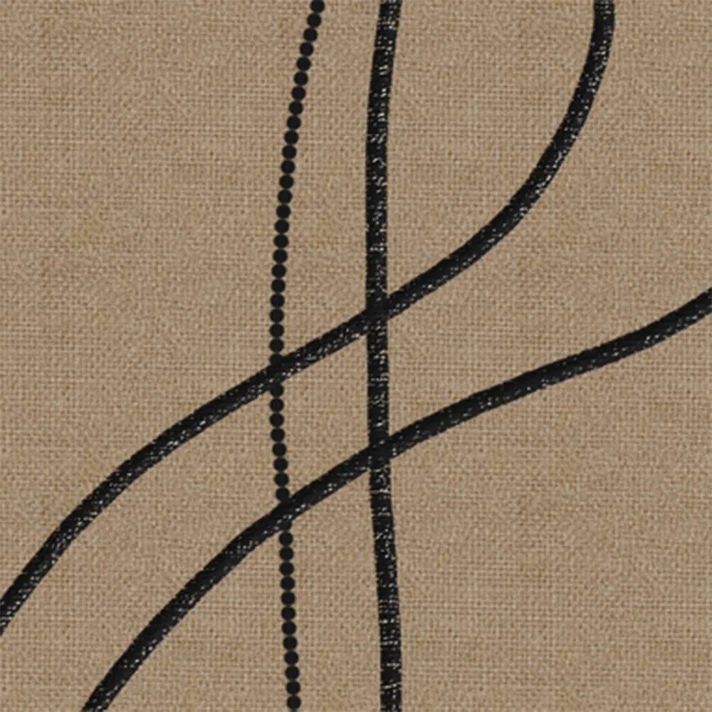 Ozdobný paraván Textura hnědá - 110x170 cm, třídílný, klasický paraván