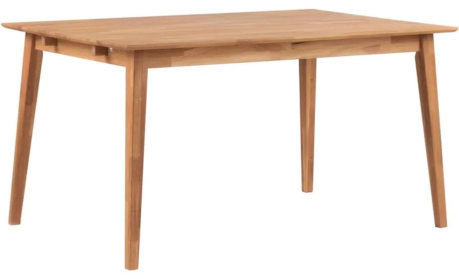 Přírodní dubový jídelní stůl Rowico Mimi, 140 x 90 cm
