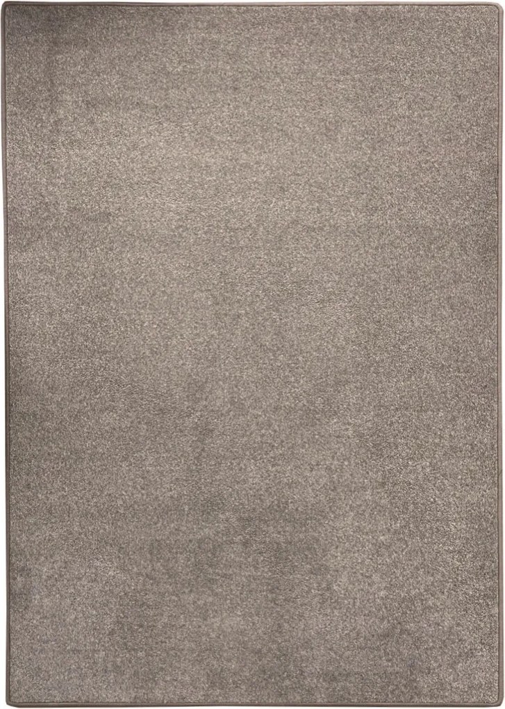 Vopi, Kusový koberec Messina hnědá, 50x80, hnědá, ložnice