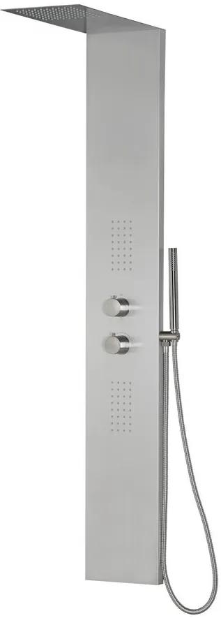 Sapho GRACE sprchový panel 220x1450 mm, nerez mat - WN326