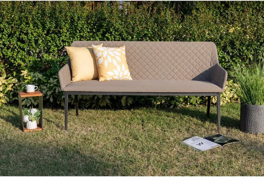 Doppler PARIS LIKA-TEX® zahradní lavice mocca