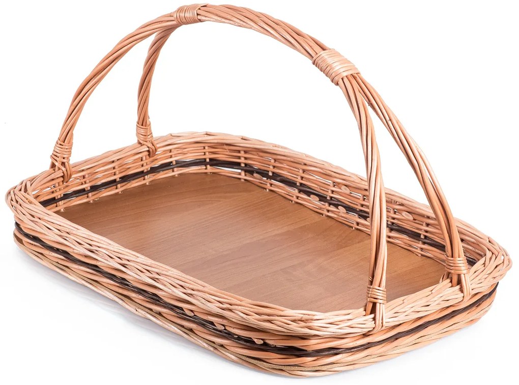 Podnos proutěný Bakke I. š.47 x hl.36 x v.6/30(cm)