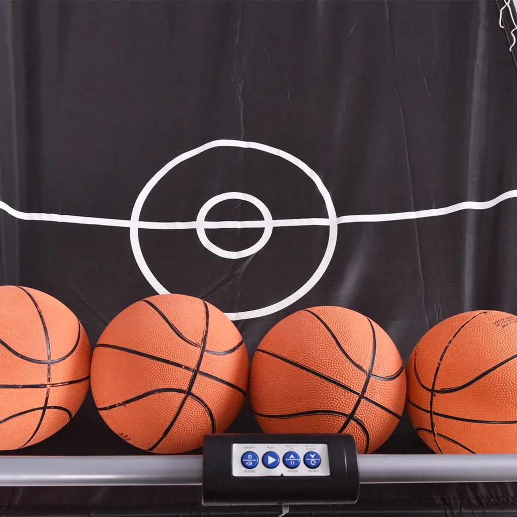 Costway Dvojhra basketbalový stroj basketbalový koš basketbalový stojan