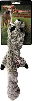 GIRARD & CIE Hračka pes Mýval pískací 36cm Skinneeez