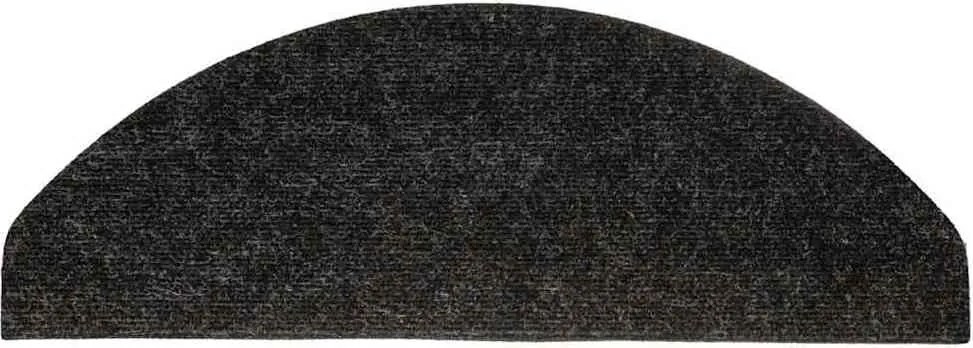 vidaXL Samolepicí nášlapy na schody 15 ks 56x17x3 cm [136390] Barva: Šedá