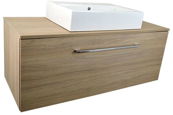 Comodo Koupelnová skříňka pod deskové umyvadlo Montana DU 120-HD, dub urban