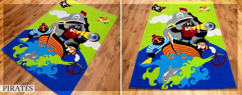 Tutumi Koberec LOVELY-KIDS 140 x 200 cm - PIRAT