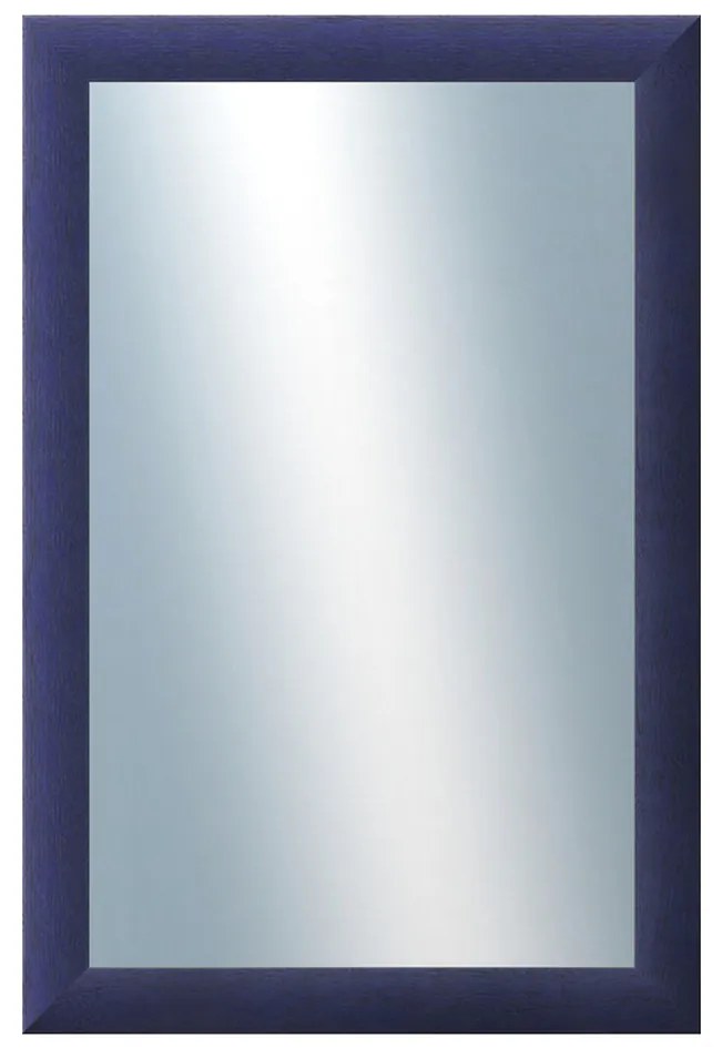 DANTIK - Zarámované zrcadlo - rozměr s rámem cca 40x60 cm z lišty LEDVINKA modrá (1444)