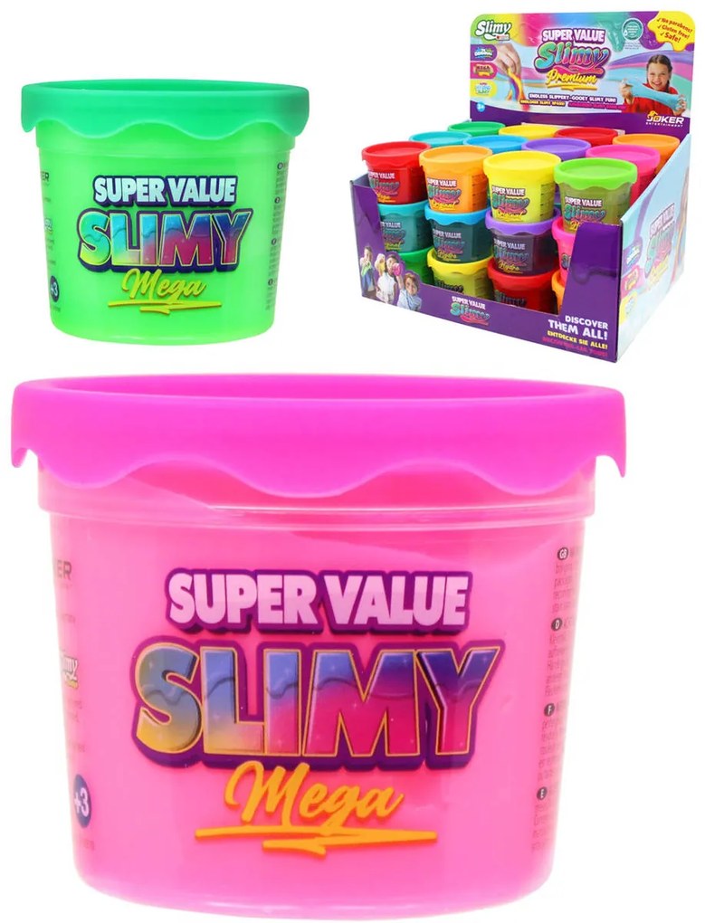 _Ostatní 1_ SLIMY Sliz zábavný v kelímku Mega 112g různé barvy 45847