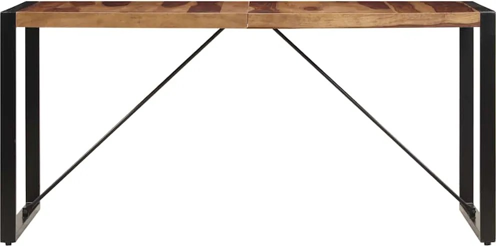 Jídelní stůl 140 x 70 x 75 cm masivní akáciové dřevo 247422