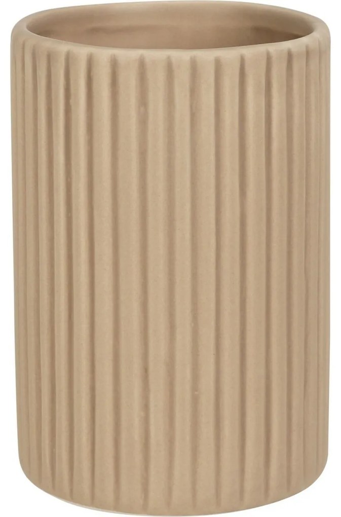 Koupelnová sada Stripes, 4 ks, béžová