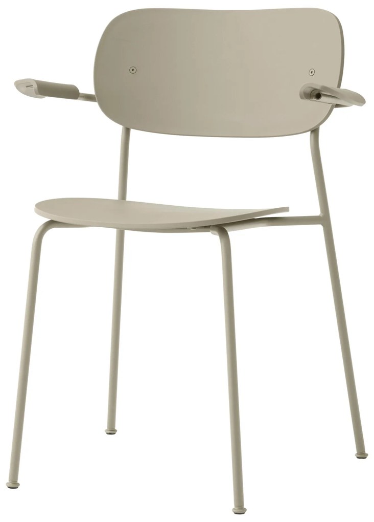 AUDO (MENU) Židle Co Chair Outdoor s područkami, Olive