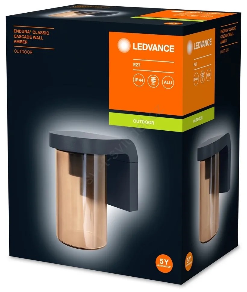 Ledvance Ledvance - Venkovní nástěnné svítidlo CASCADE 1xE27/25W/230V IP44 P22763