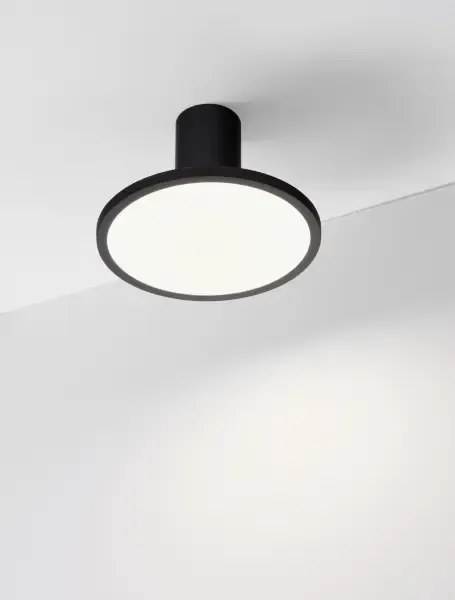 LED černé moderní stropní svítidlo Ekei