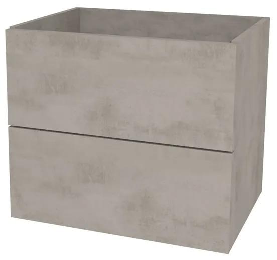 Mereo Ponte, koupelnová skříňka 61 cm, Multidecor, Chromix stříbrný CN290SACST