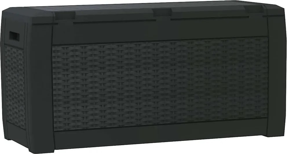 Zahradní úložný box antracitový 119 x 48 x 60 cm polypropylen 152197