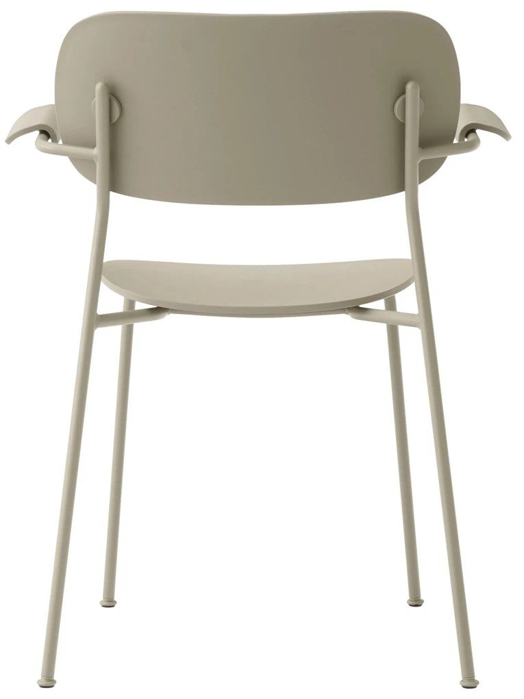 AUDO (MENU) Židle Co Chair Outdoor s područkami, Olive