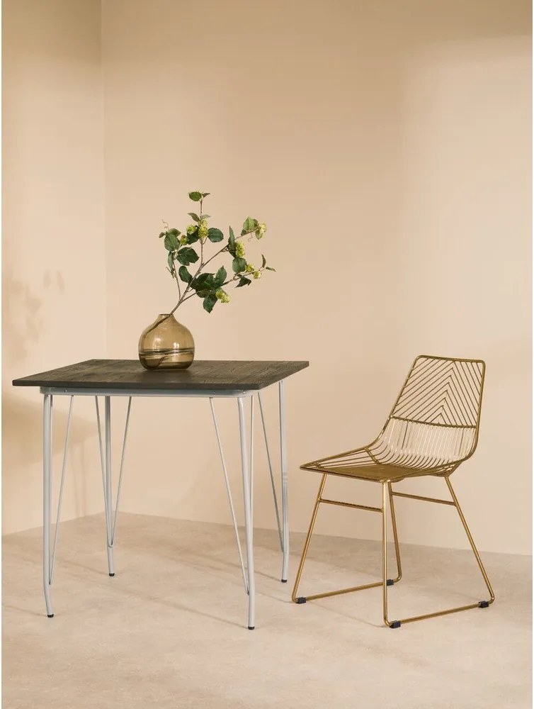 Jídelní stůl z jilmového dřeva ø 80 cm District – Premier Housewares