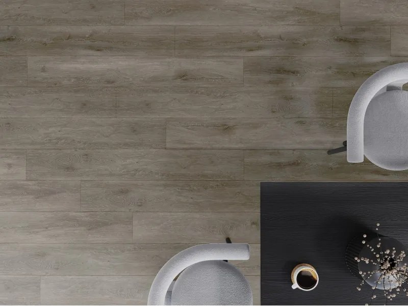 Mexen Sherwood vinylové panely 1240 x 182 mm SPC 6,5 mm, podložka IXPE 1,5 mm, 4 V-drážka, Dub - F1051-1240-182-505-4V1-01