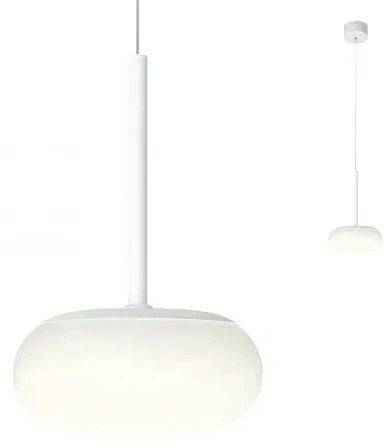 Redo Závěsná LED lampa Ubis, ø20cm