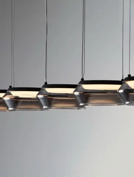 Designový lustr Jailyn 5 line