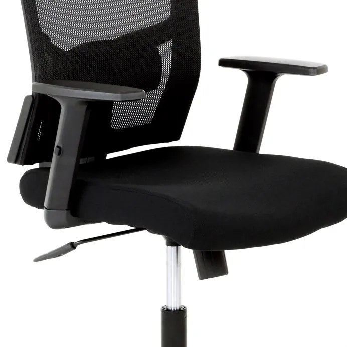 Ergonomická kancelářská židle RELORA - černá síťovina Barva: černá