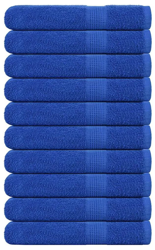 Saunové osušky FROGN 10 ks modré 80x200 cm 360 g/m² 136721