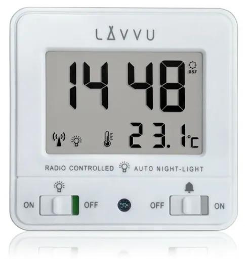 LAVVU Digitální budík řízený rádiovým signálem