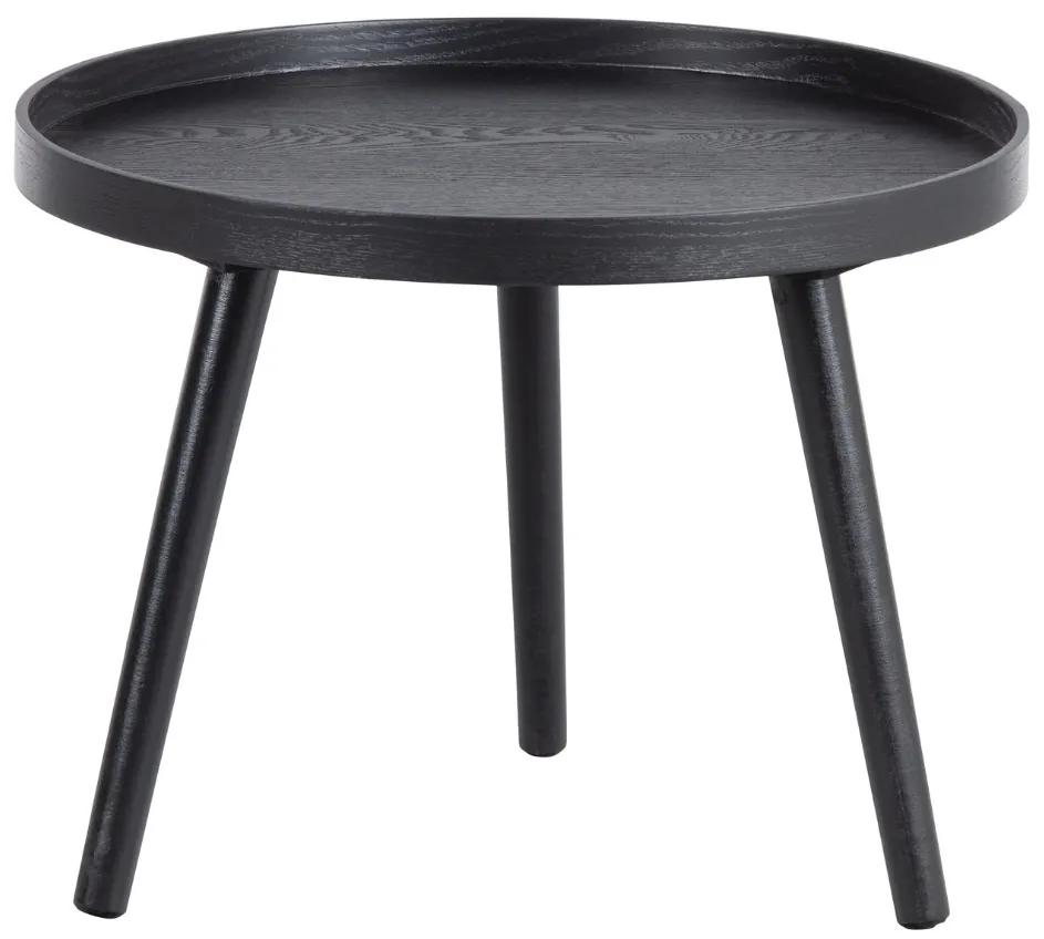 OnaDnes -20% Hoorns Černý borovicový konferenční stolek Mireli 45 cm