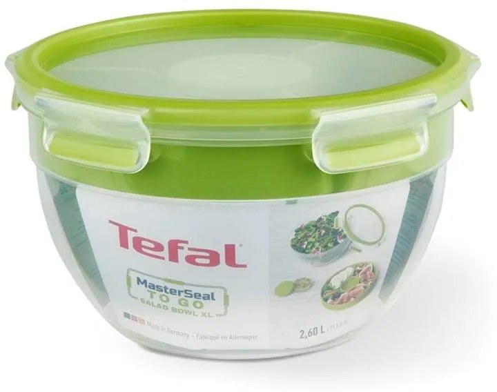 Dóza Tefal Master Seal To Go N1071310 salát XL 2,6 l