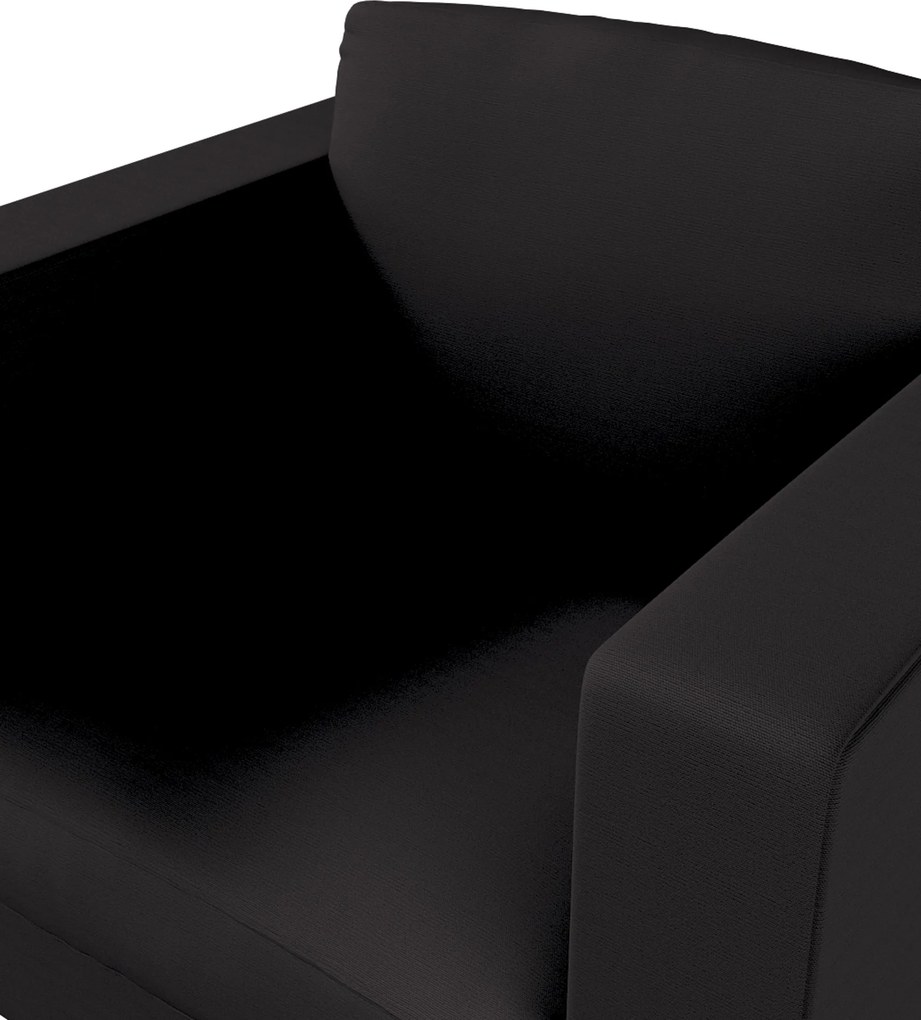 Potah na křesko IKEA Karlanda, krátký barva šedá