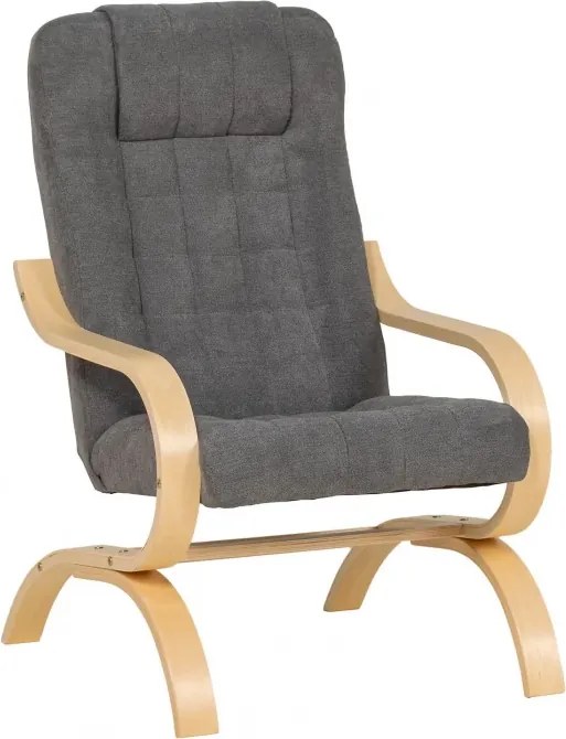 Sedací souprava Palermo 3R+1+1, šedá (Alfa 19/buk)
