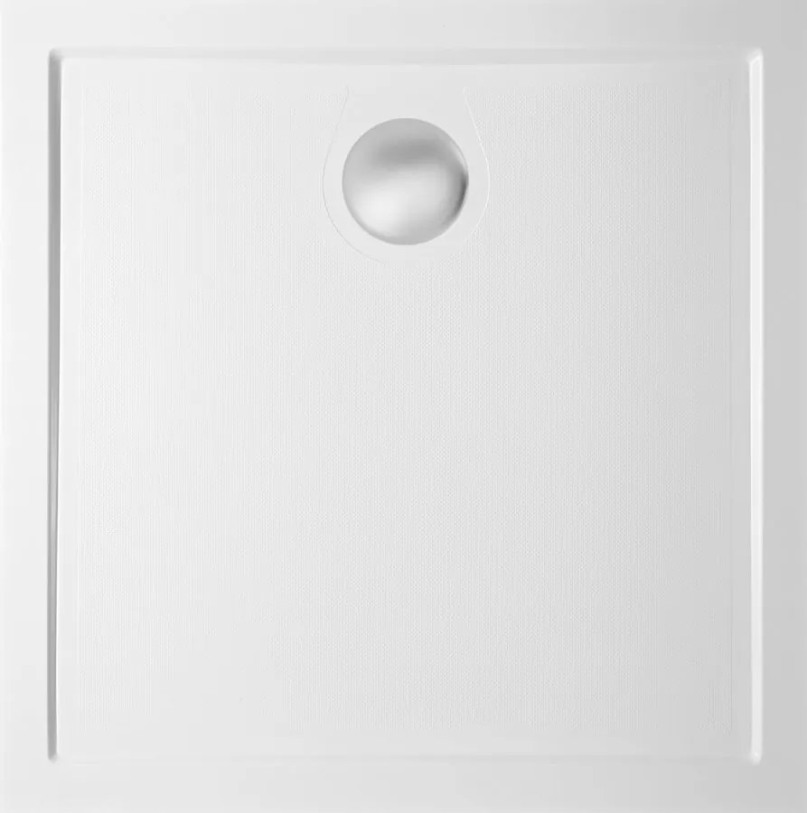 Gelco Gelco, GALLET sprchová vanička z litého mramoru, čtverec 90x90cm, GQ9090