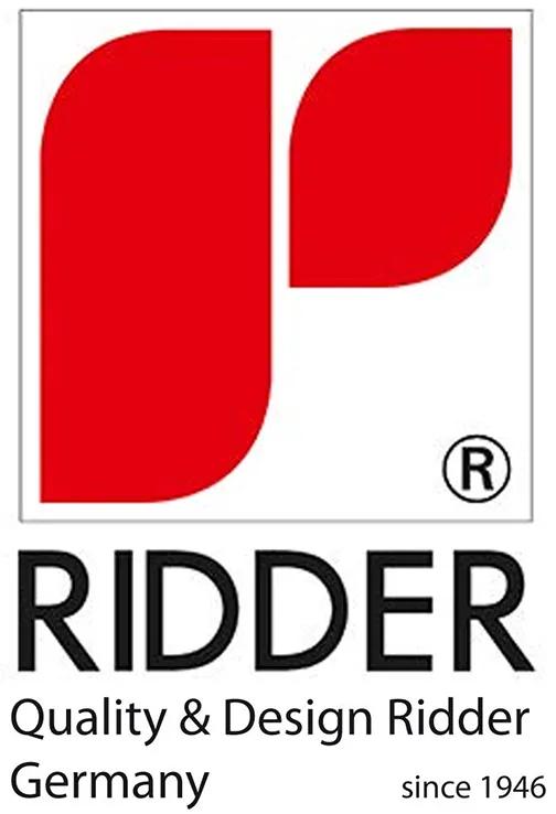 Ridder Senior program Stolička skládací s nastavitelnou výškou, sedák bílý, nosnost 110 KG - v. 47 - 51 cm A0050301