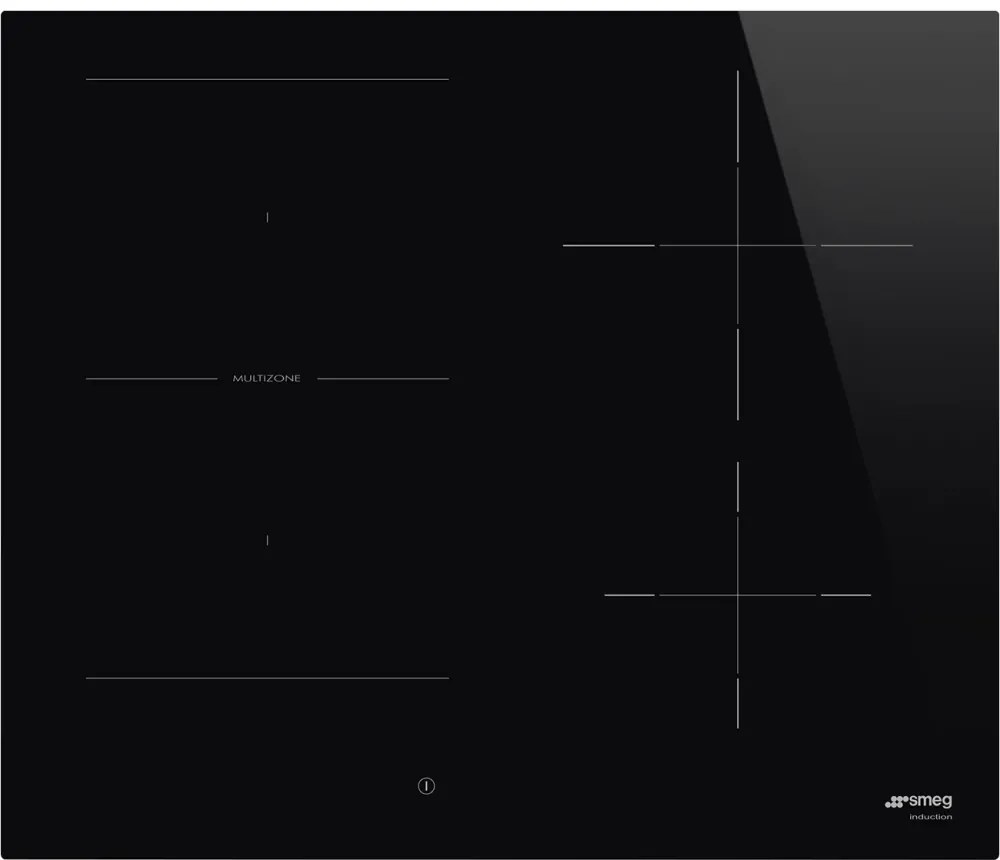 Smeg Indukční varná deska se 4 varnými zónami a dotykovým ovládáním, 60 cm, SI1M4644D, černá SI1M4644D
