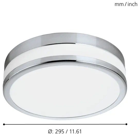 Eglo 94999 - LED koupelnové svítidlo LED PALERMO LED/24W/230V IP44