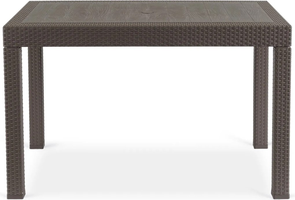 Zahradní stůl Fargo 119,5 cm hnědý
