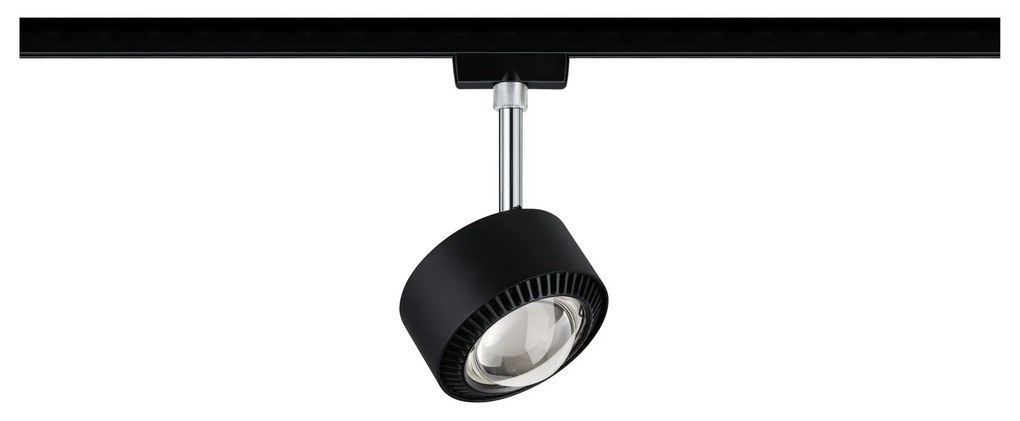 Paulmann 96927 Aldan, spot pro Urail systém, 9W LED 2700K stmívatelné, matná černá, výška 17cm