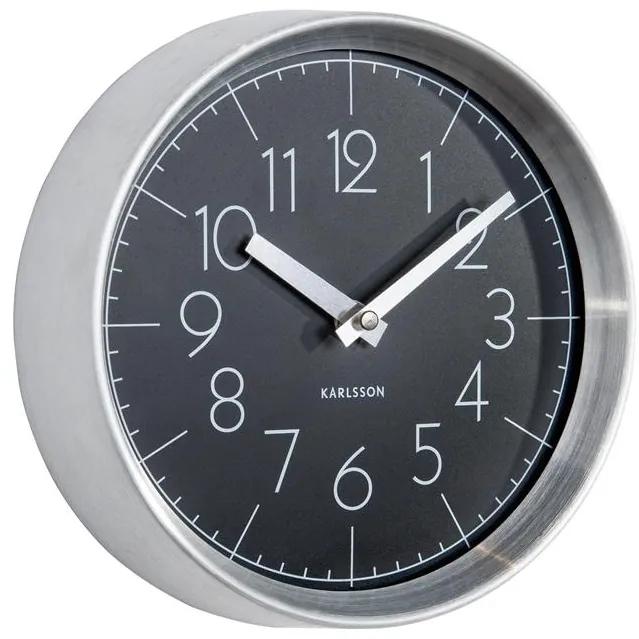 Designové nástěnné hodiny 5637BK Karlsson 22cm
