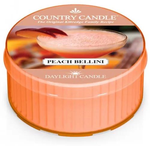 Country Candle Vonná Svíčka Peach Bellini, 35 g