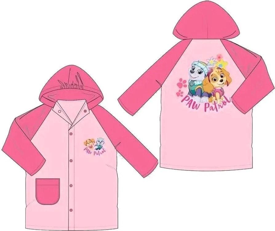 Dívčí pláštěnka Tlapková patrola - Paw Patrol, EU 98