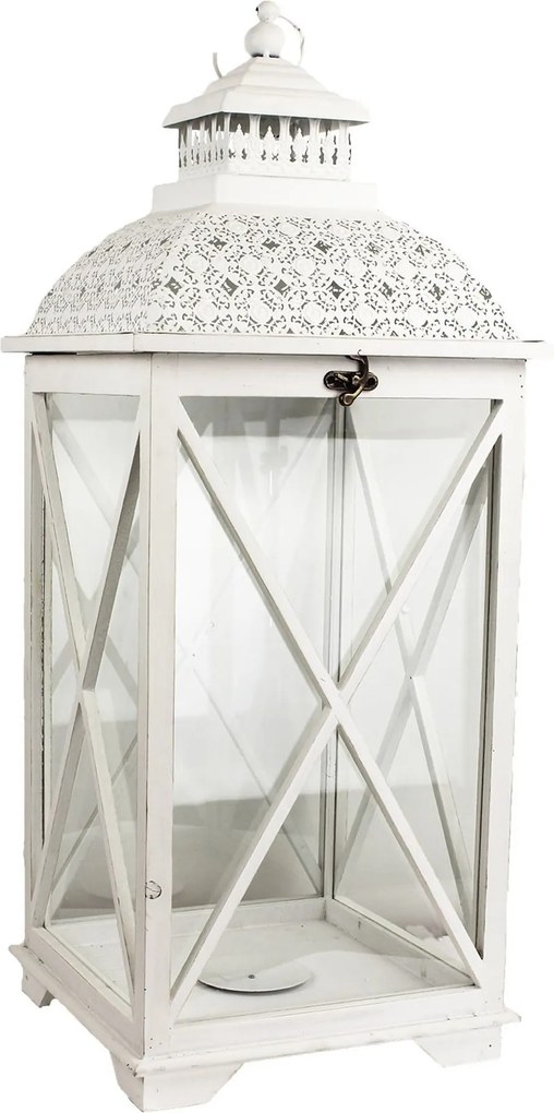 Dřevěná lucerna Morex D1143, velká, 81 cm
