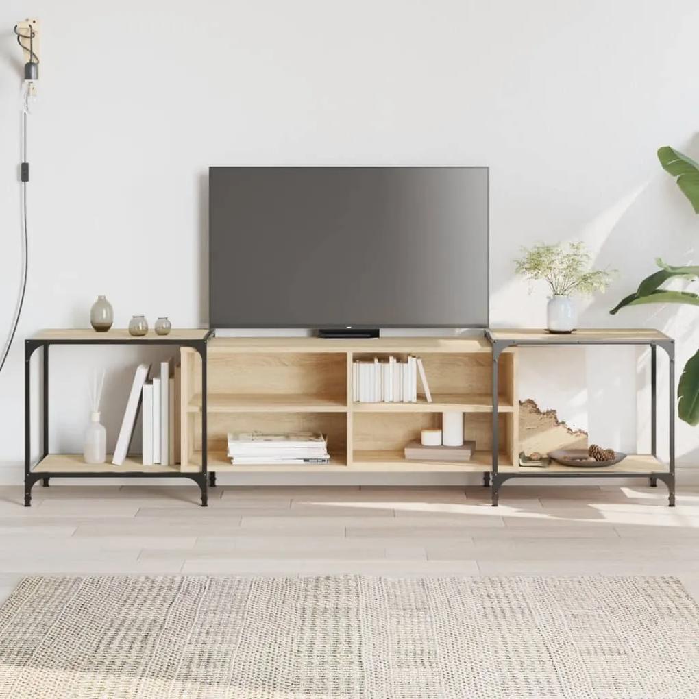 vidaXL TV skříňka dub sonoma 203 x 37 x 50 cm kompozitní dřevo