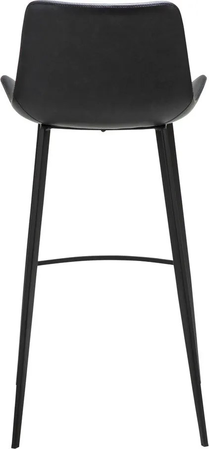 Černá barová židle (výška sedáku 74,5 cm) Hype – DAN-FORM Denmark